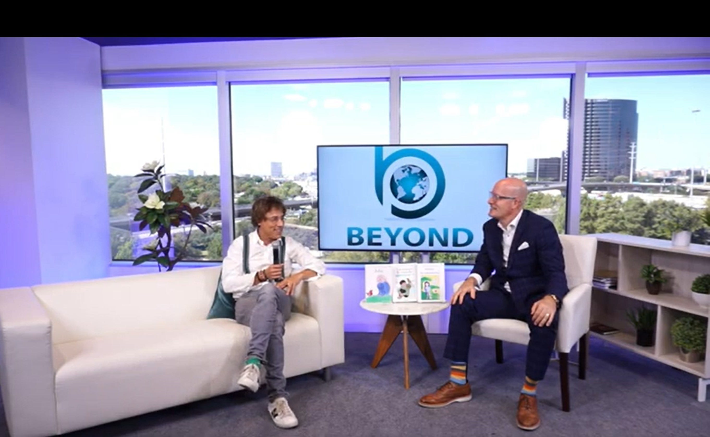 Interview à Dallas Texas sur la série Le Rouge Gorge et le Grand Magicien