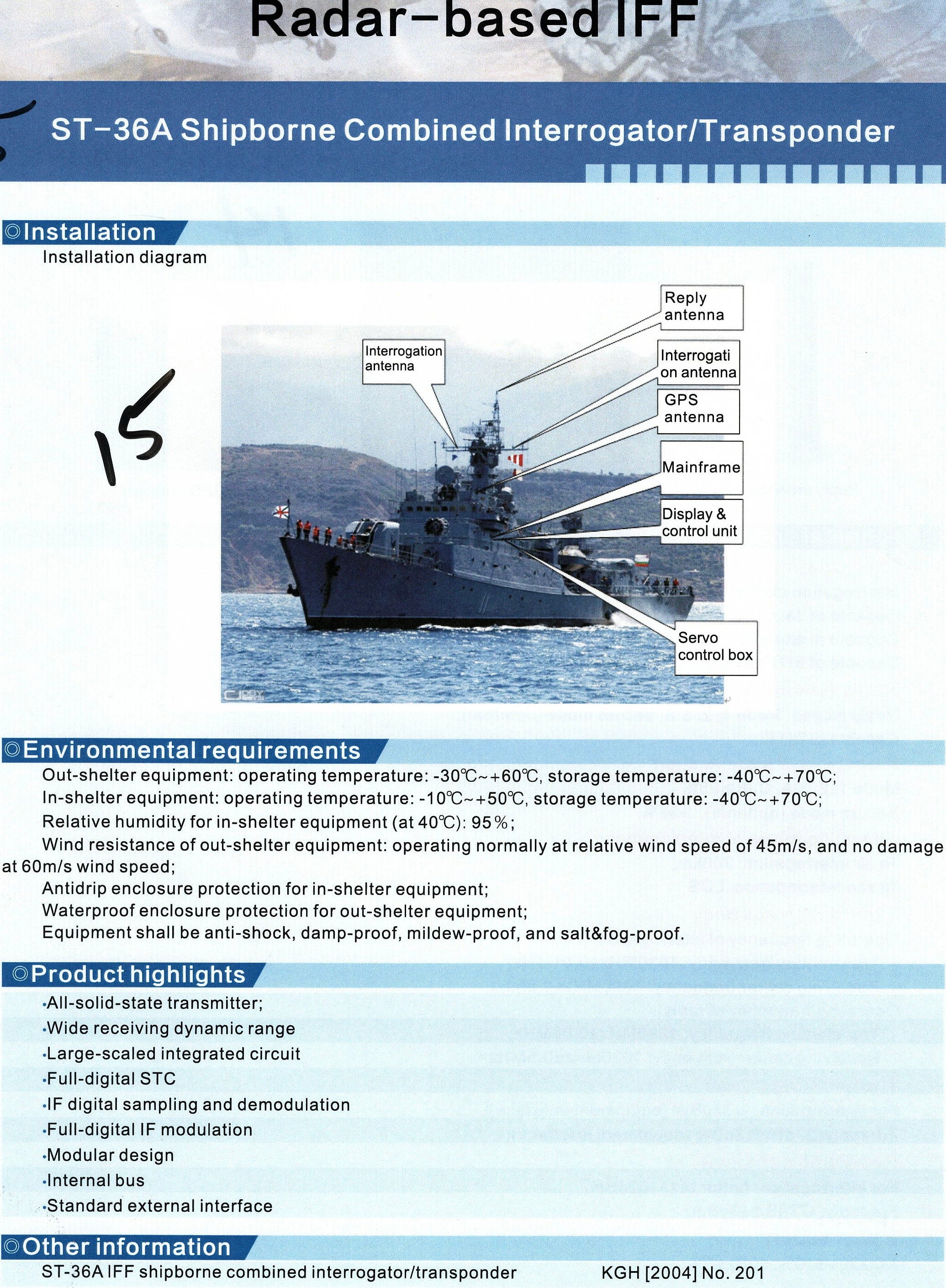 China’s Friend or Foe (IFF) Technology - by Wendell Minnick