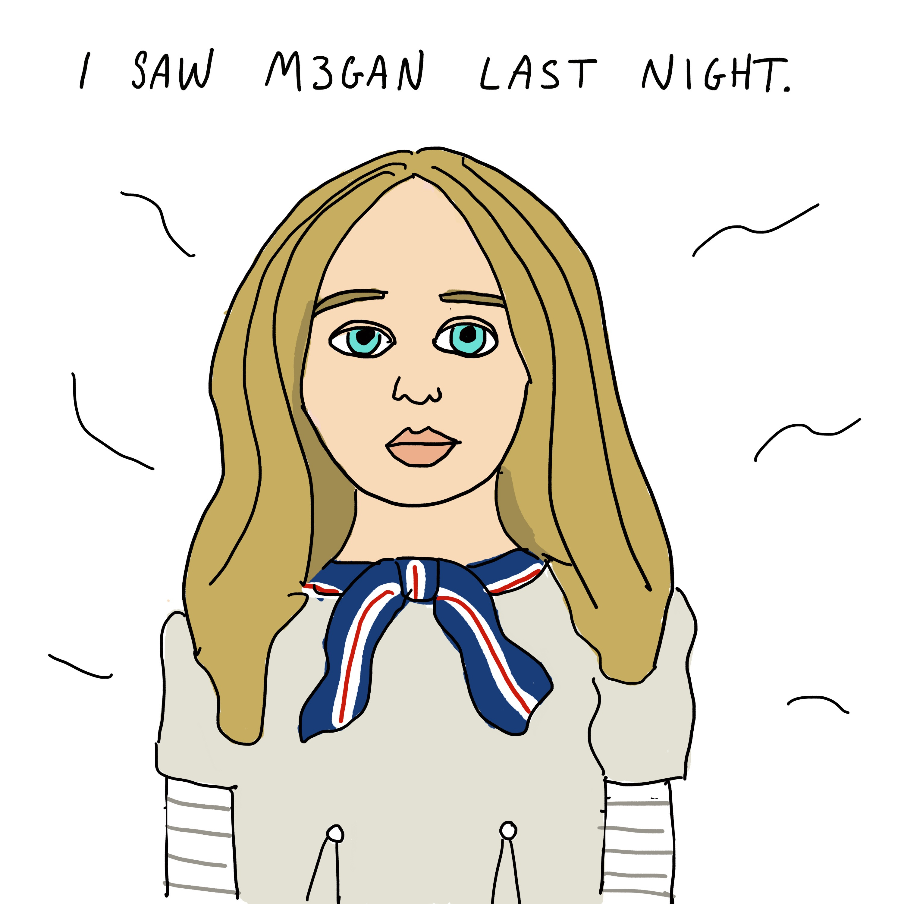 M3GAN's Murder Dance - by Jett Allen - Jett Draws