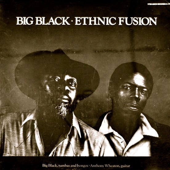 Big Black - Ethnic Fusion (1982) - by Evan Woodward