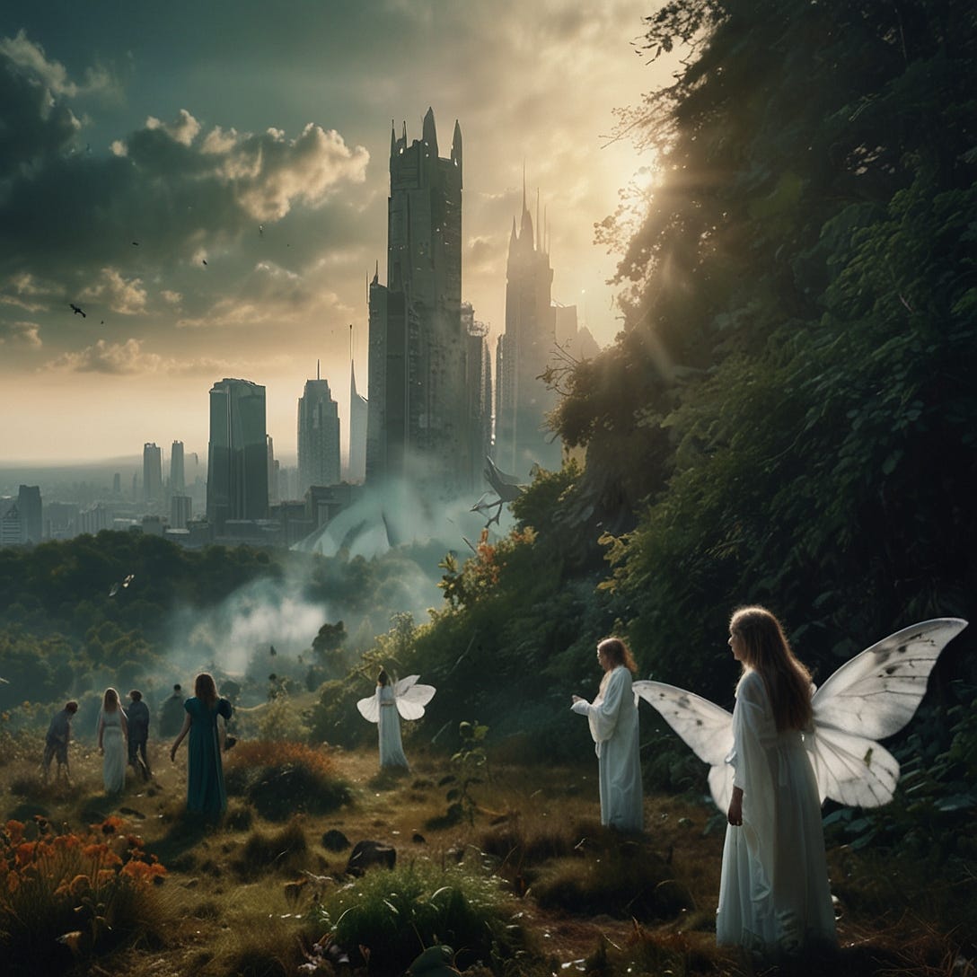 Ghosts, angels and demons aren’t supernatural. Skyscrapers and Empires are.