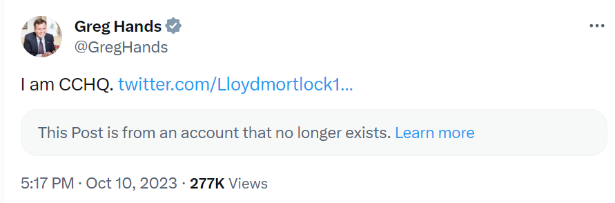 I am CCHQ - by Tom Hamilton - Dividing Lines