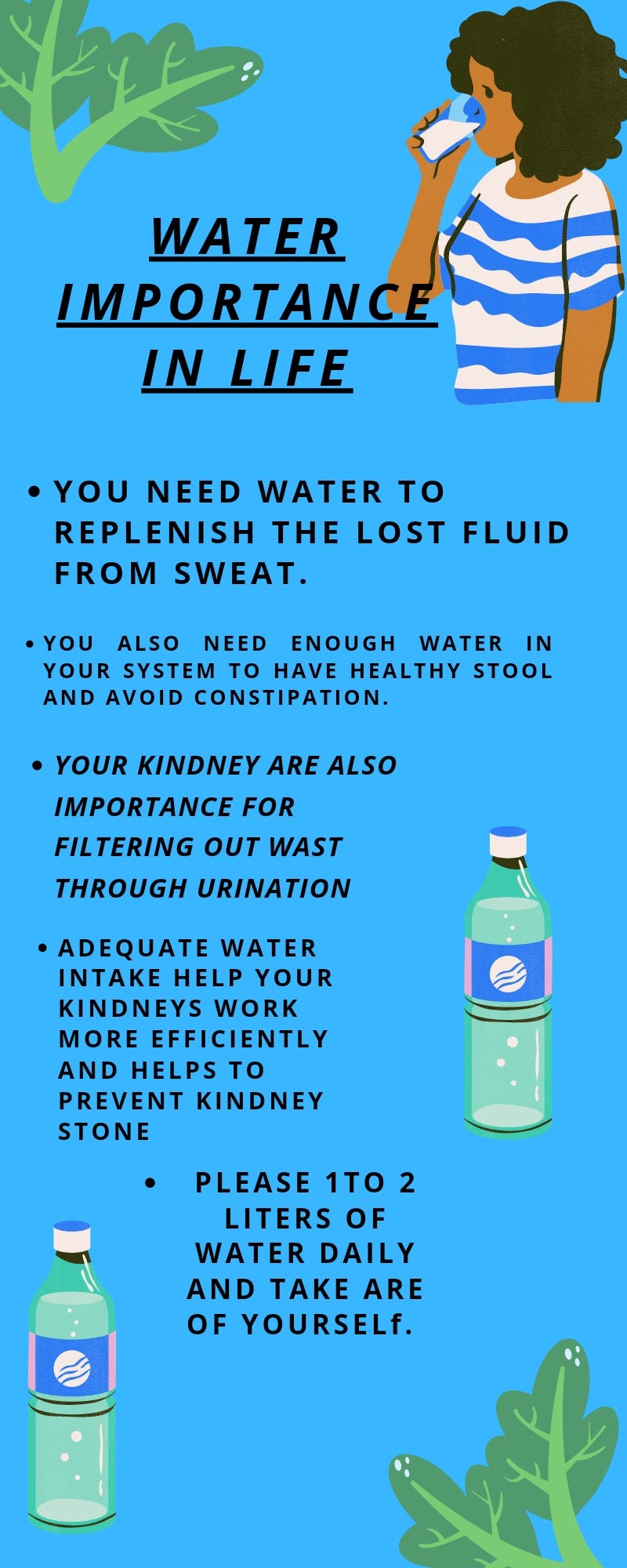 WATER IMPORTANCE - Maria’s Substack