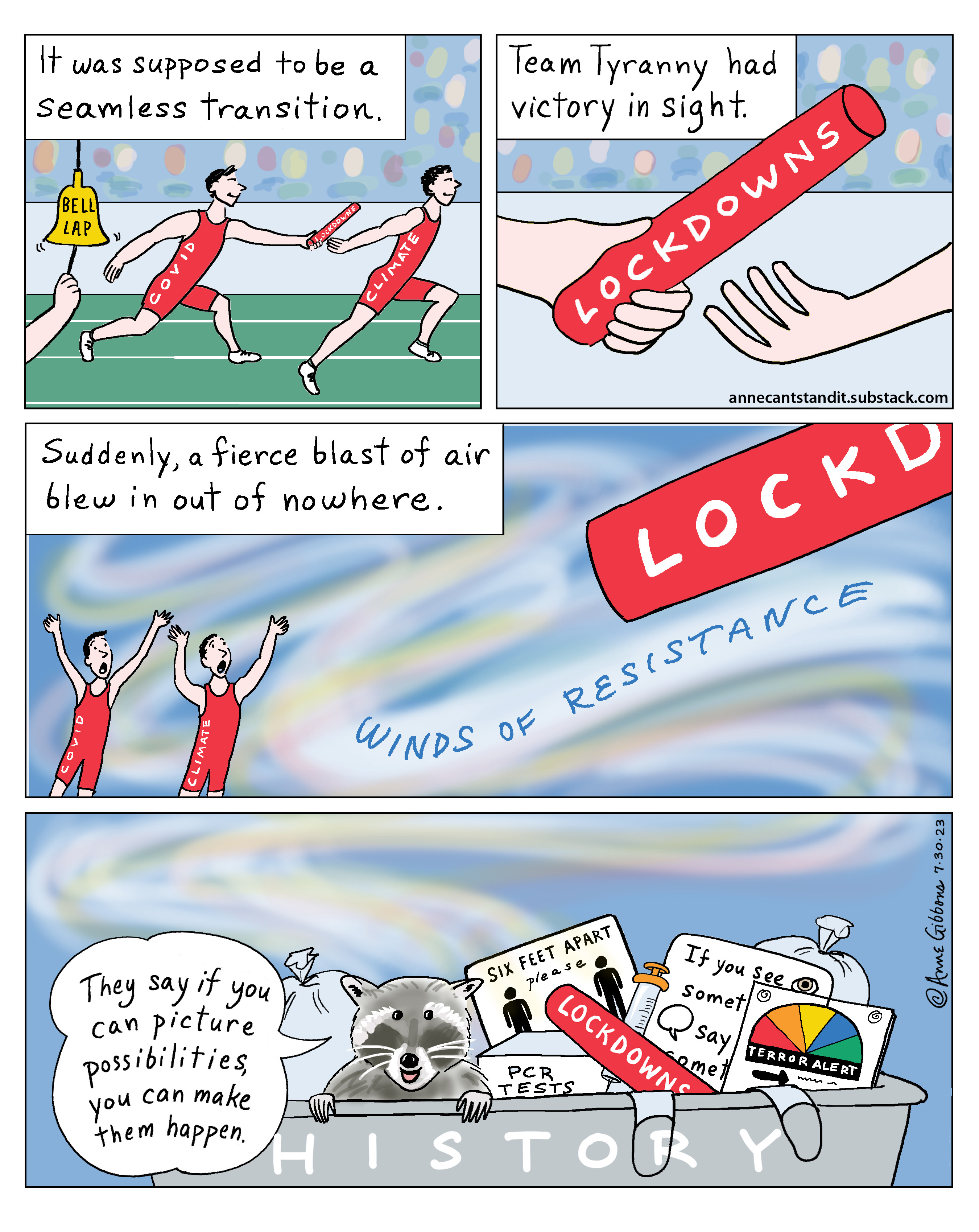 Imagine - by Anne Gibbons - Anne Can't Stand It!