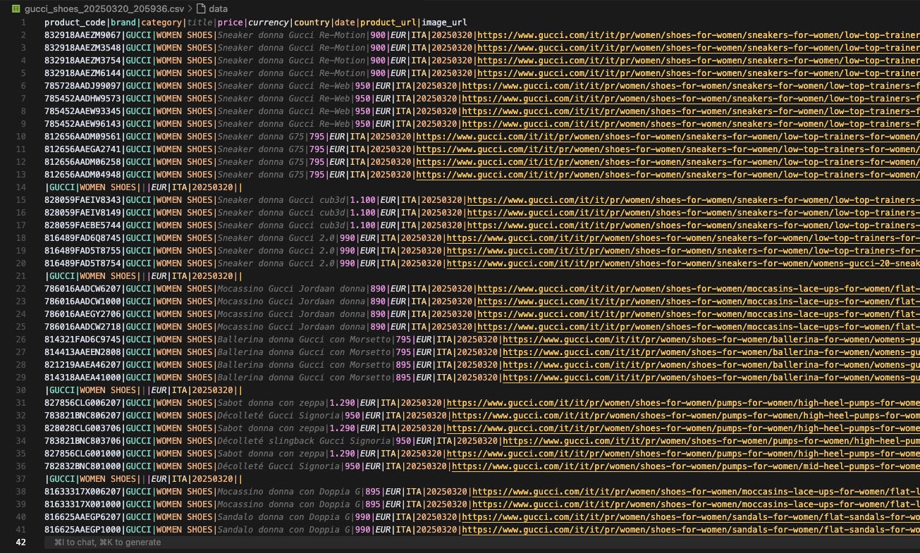Use Cursor as web scraping assistant with MCP servers
