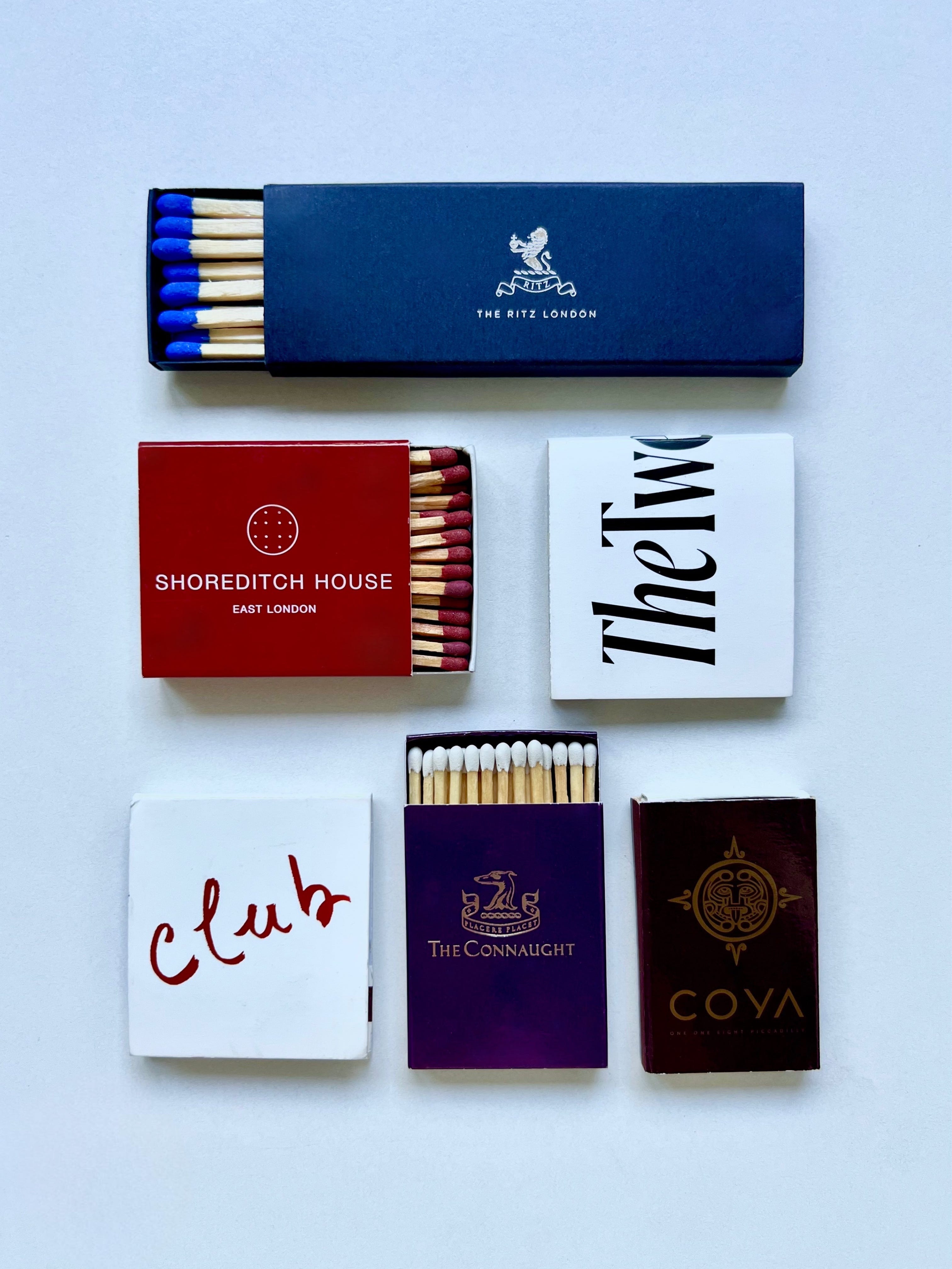 The London Matchbook List - OH, WHAT A MATCH!