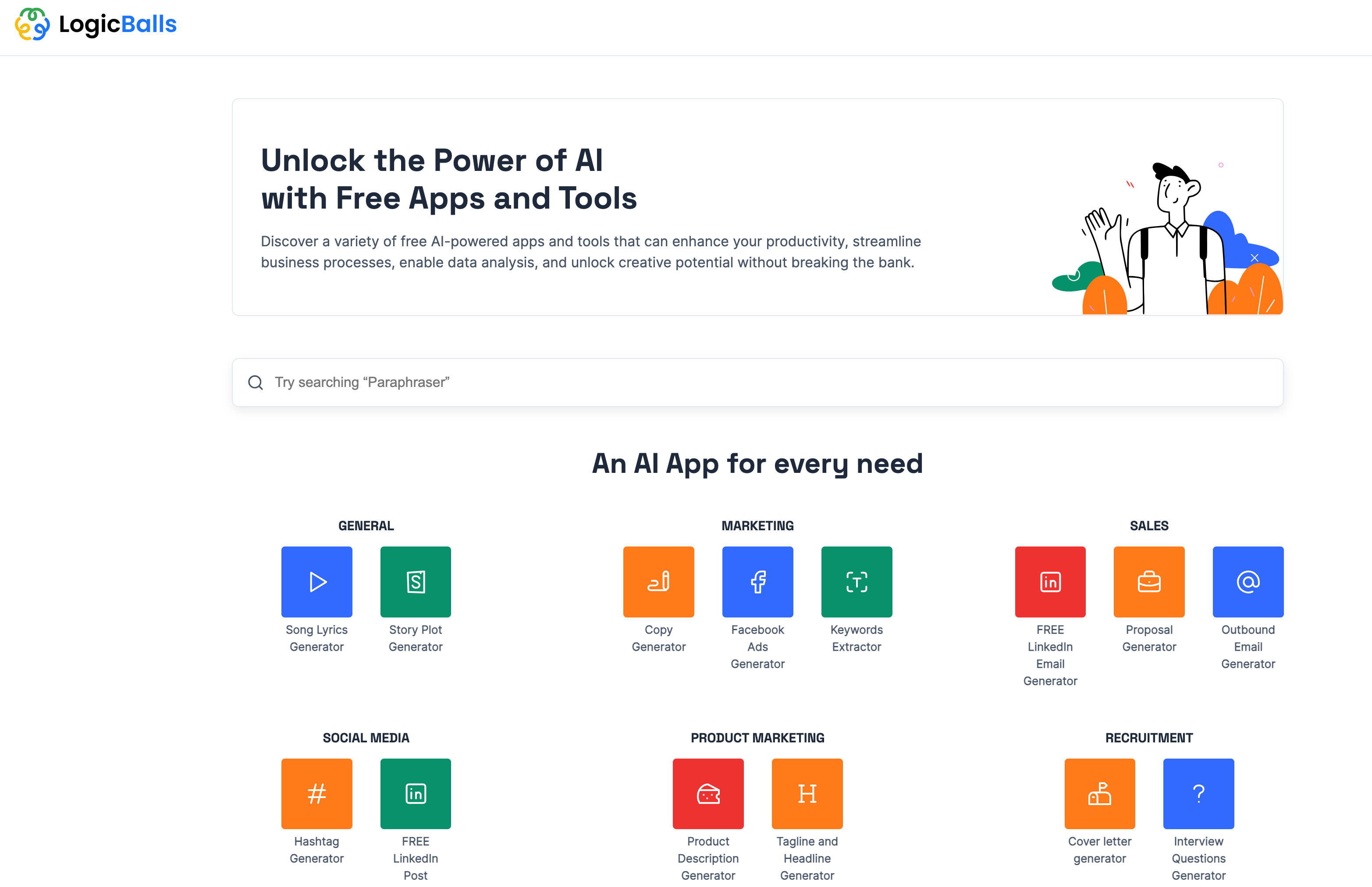 Simplify Marketing With Ai Powered Automation Logicballs Your Easy To Use Ai Assistant For