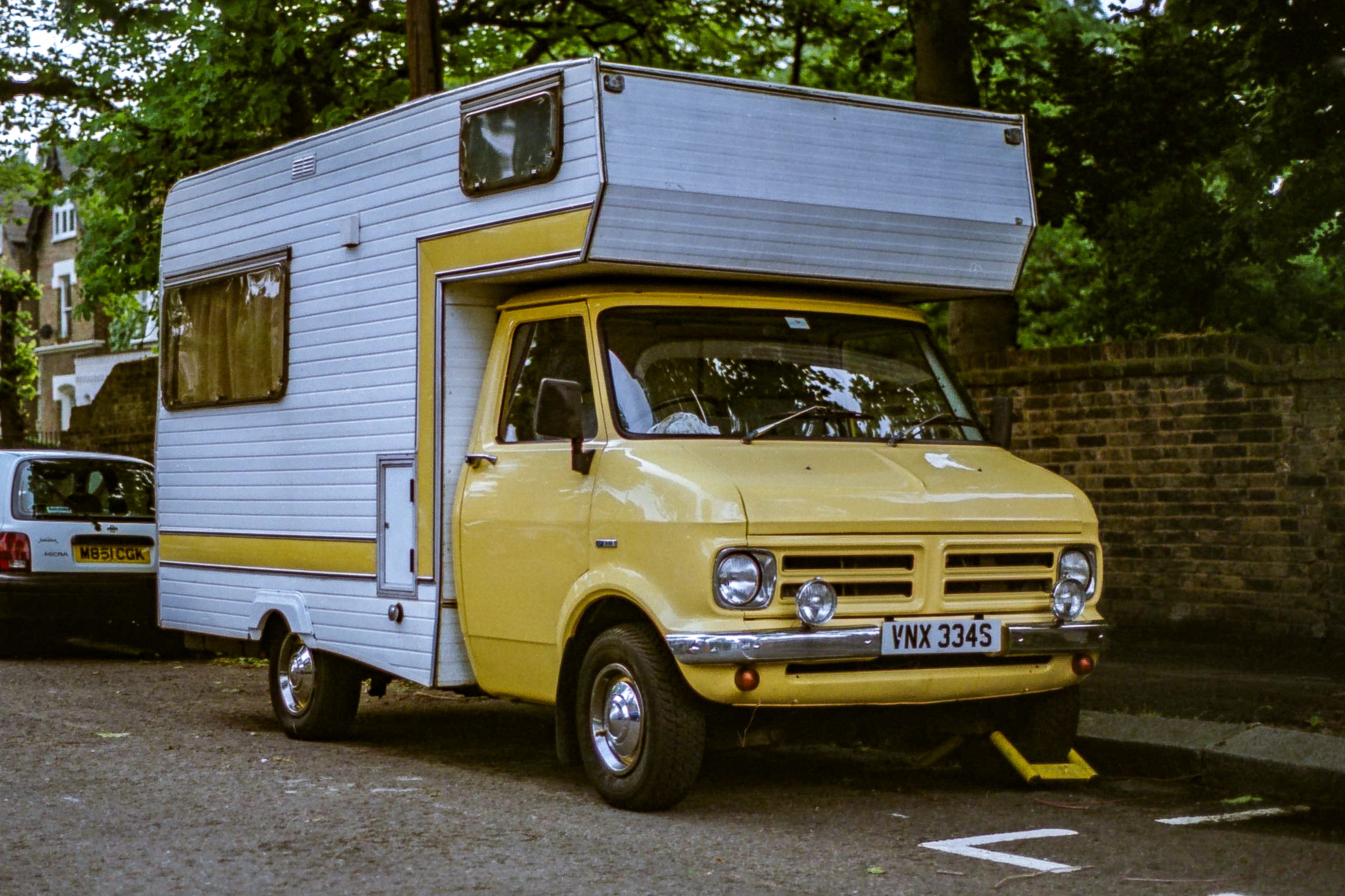 Man in a van - by Richard Partridge