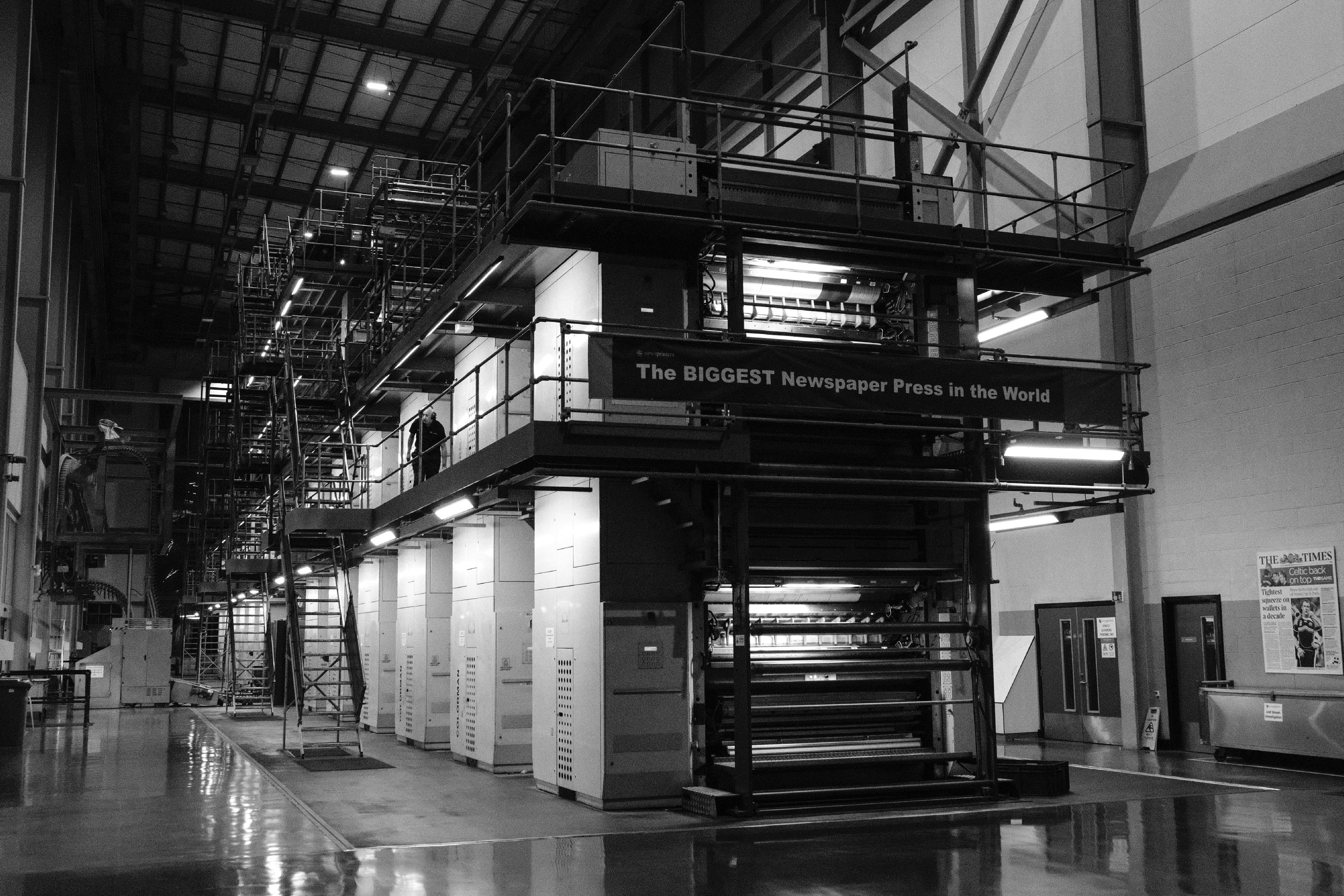 Inkies: The men and women working the world's biggest printing press