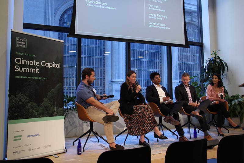 Looking Back on the First Annual Climate Capital Summit