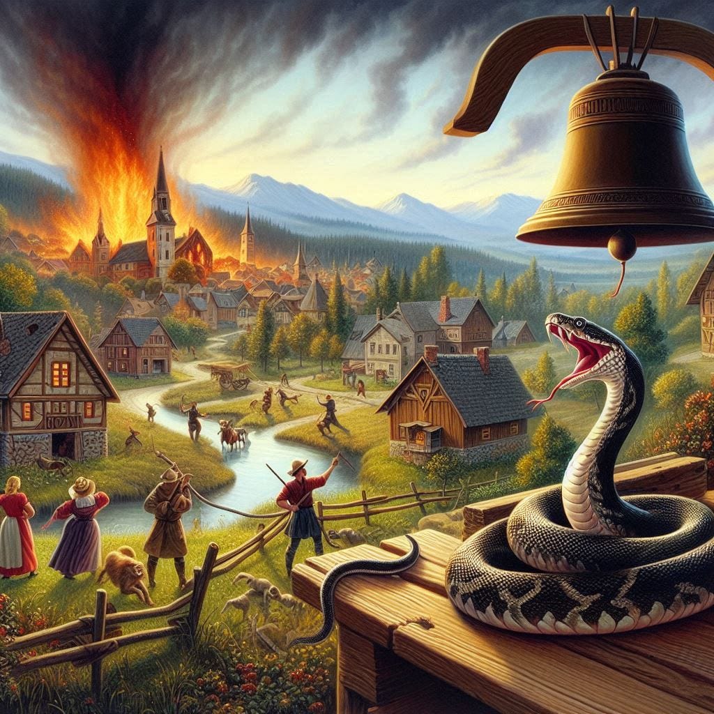 The Warning Bell - by Stephen Leary - The Leary Letter