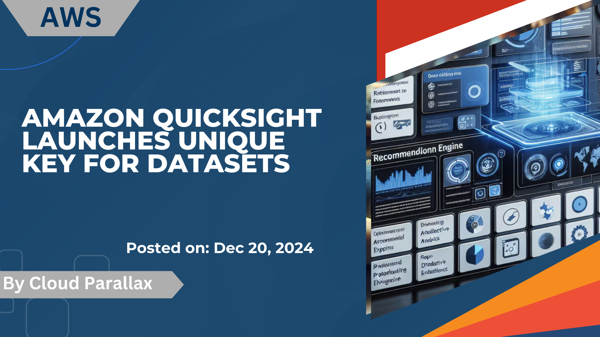 Amazon QuickSight Launches Unique Key for Datasets