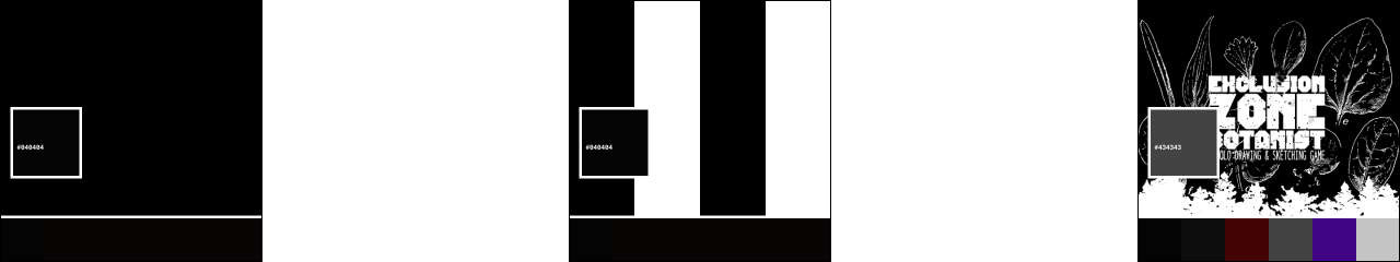 Exploring color palettes - by Exeunt Press