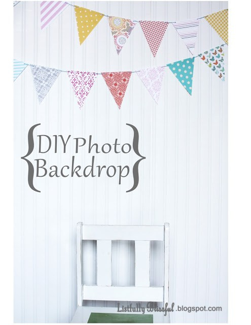 55 Awesome DIY Photography Backdrops - by Brad