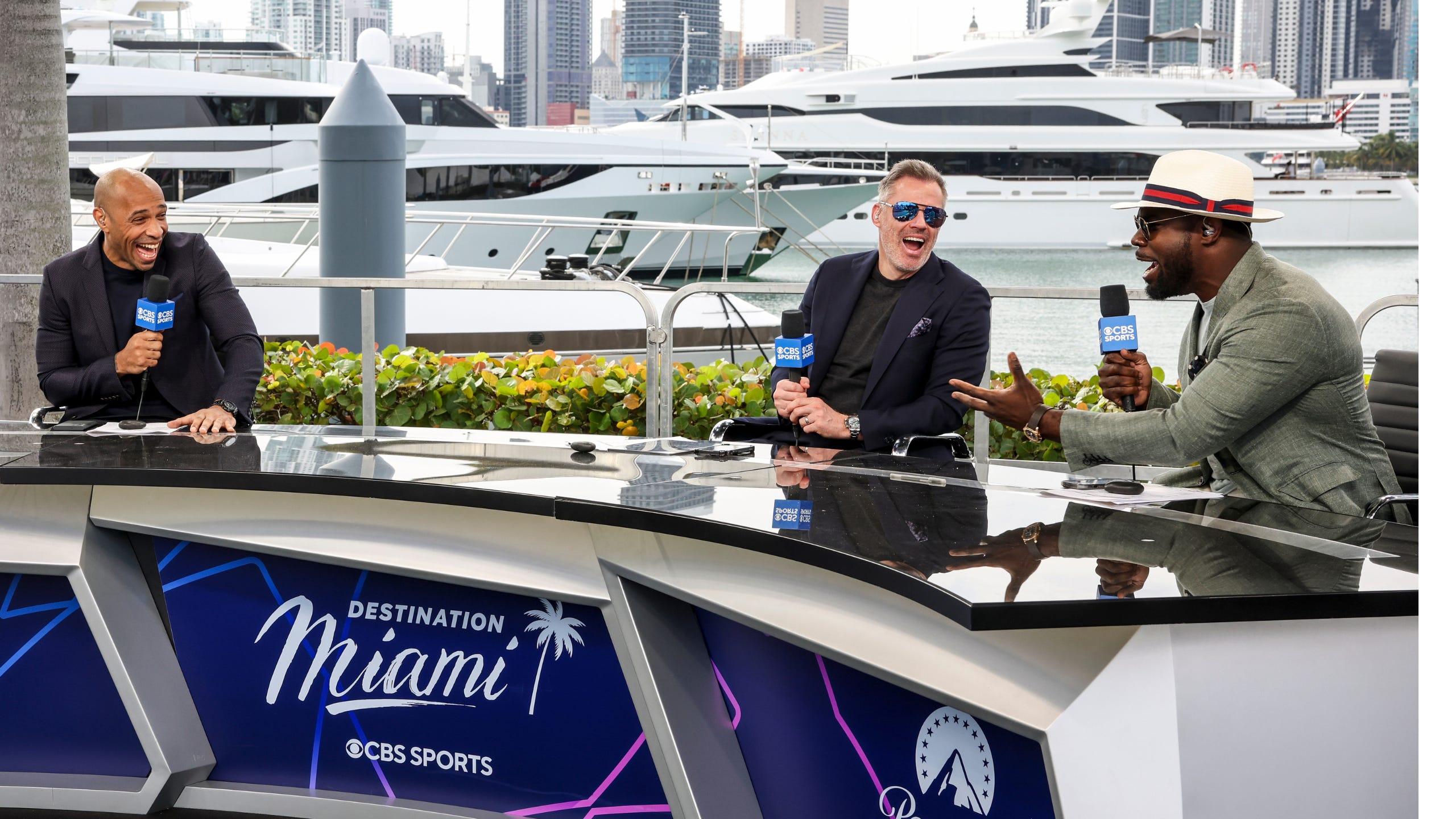 Thierry Henry, Micah Richards, Jamie Carragher: CBS Champions League ...