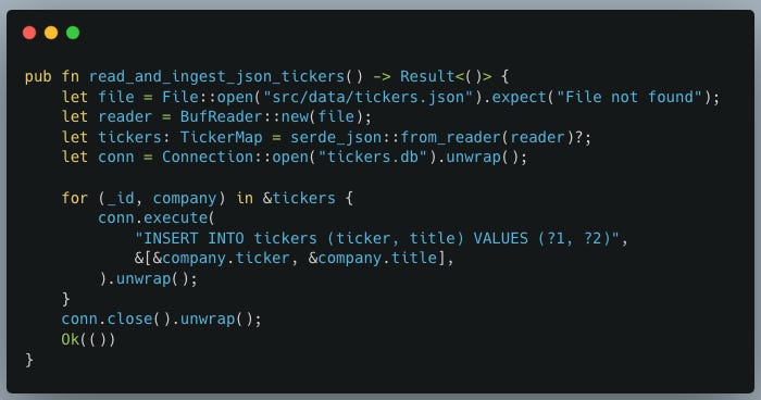 JSON with Rust - by Daniel Beach - Data Engineering Central
