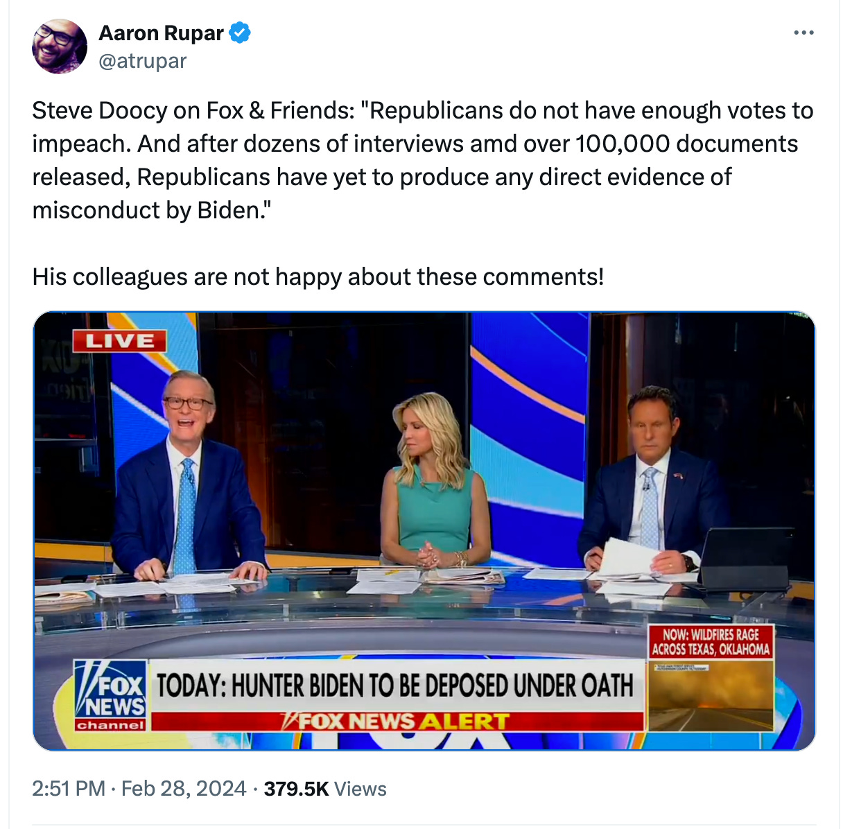 Juliet Jeske on Fox News brain - by Aaron Rupar