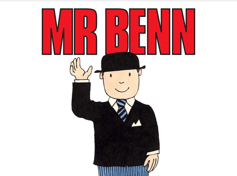 The Mr Benn Revisited Series: When Mr Benn Discovers Ikigai