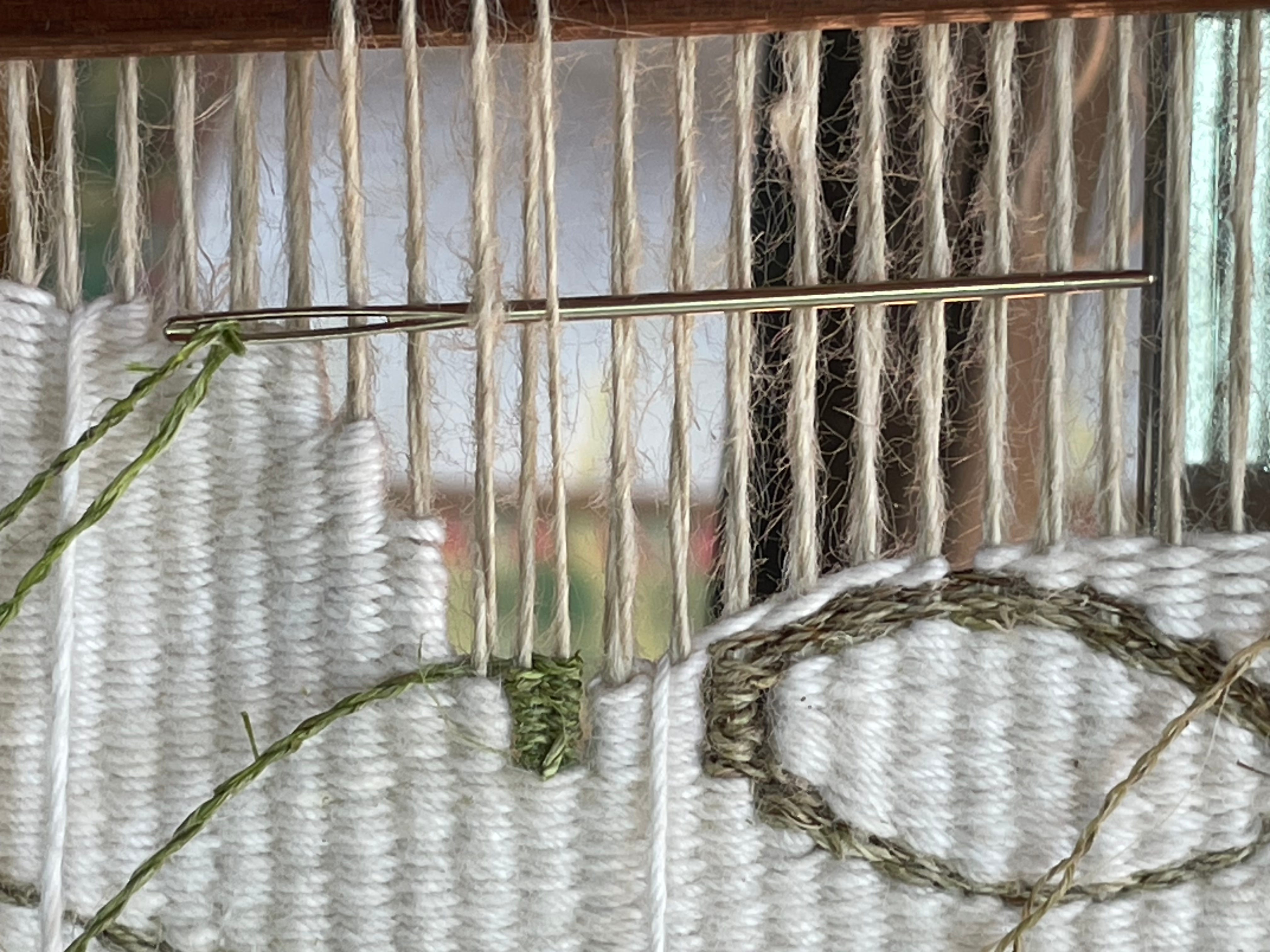 nettle graffiti - by Sarah C Swett - The Gusset