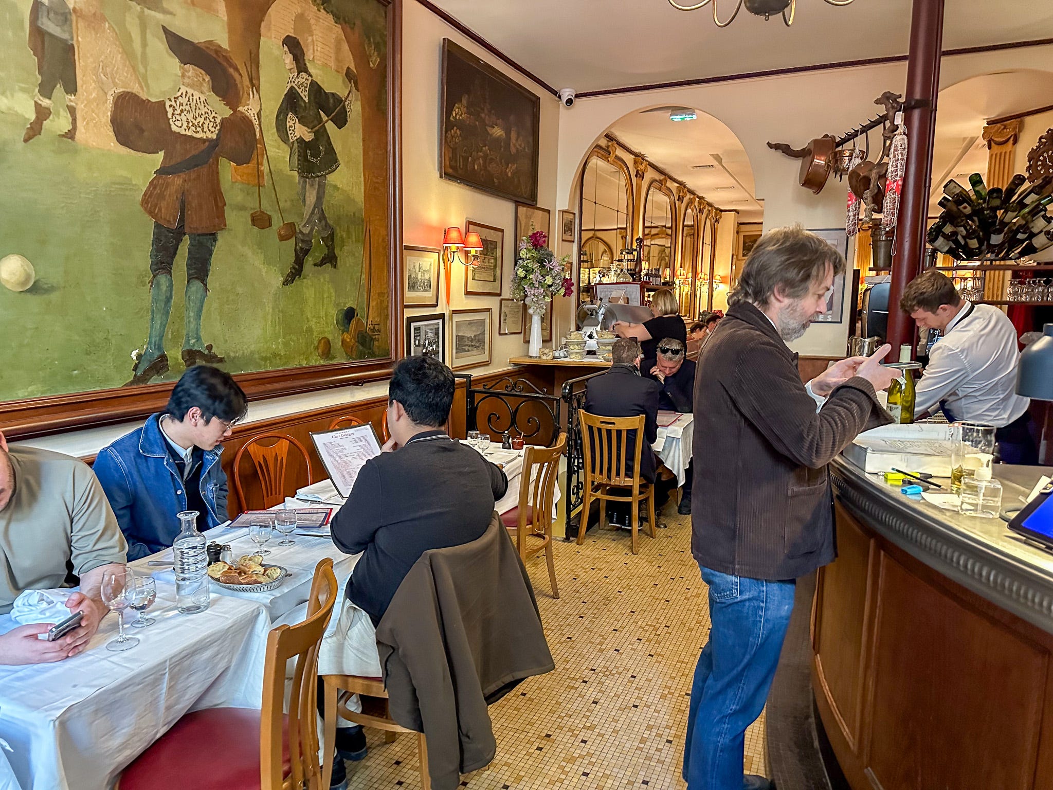 Chez Georges - by Meg Zimbeck - PARIS BY MOUTH