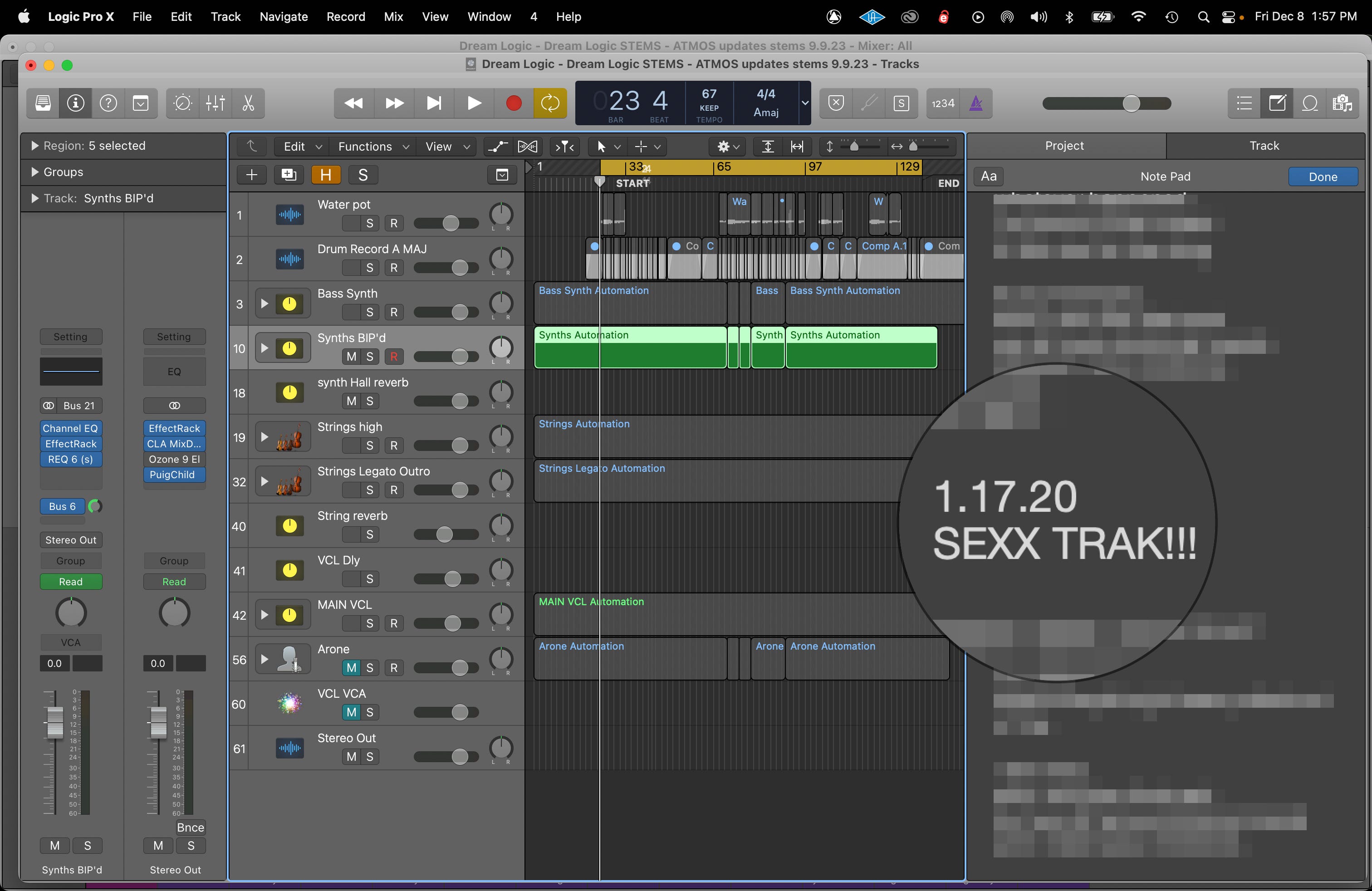 Dreaming Music - Birthmark