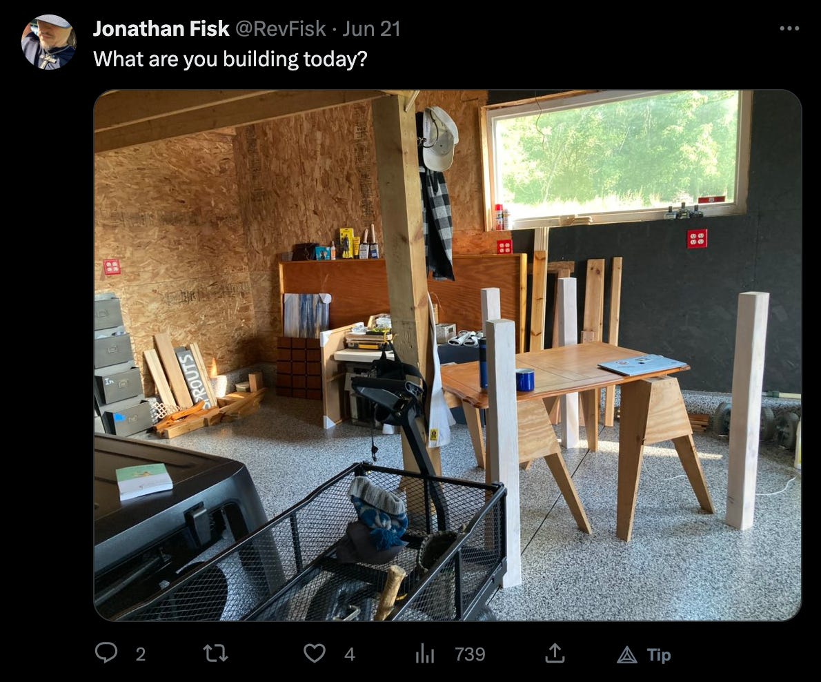 Build Something - by Jonathan McAdam Fisk - RevFisk.com