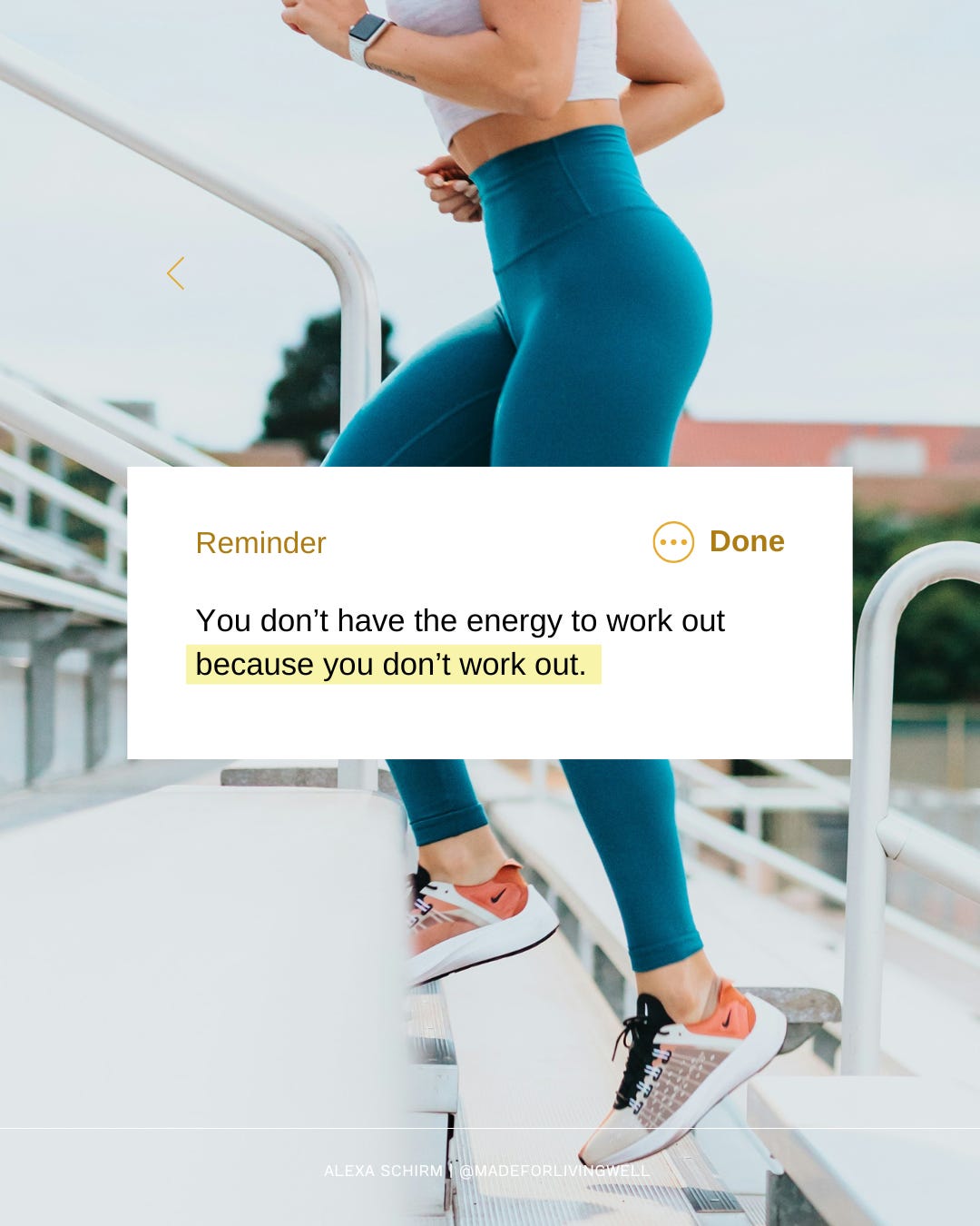 Challenge #3: Get More Steps - by Alexa Schirm