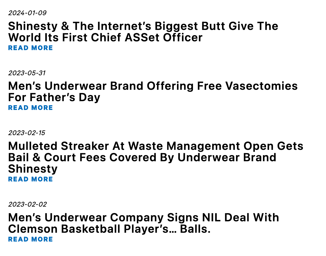 marketing teardown: 🩲shinesty - by Tom Snyder