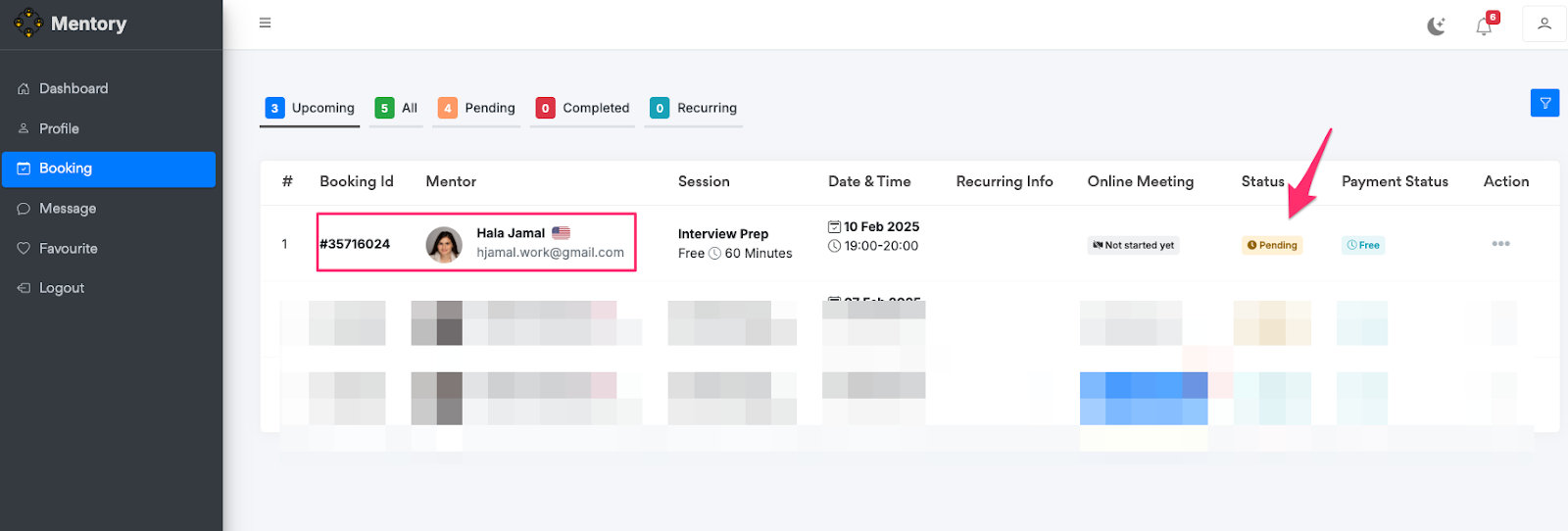 Mentees User Guide دليل المتدرب - by Mentory منتوري