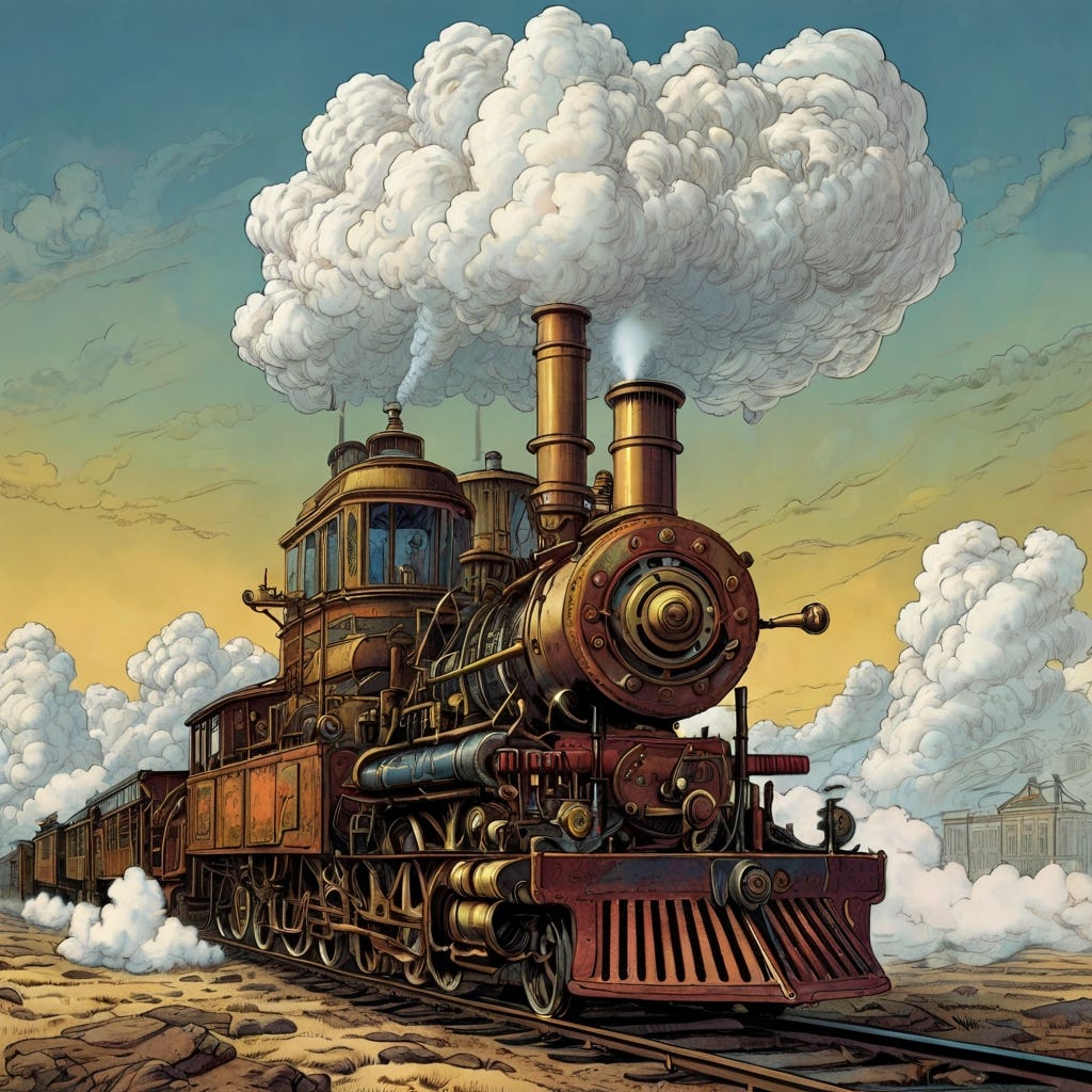 The Brighter World of Steam Power - by DW Dixon ⚙️⚙️