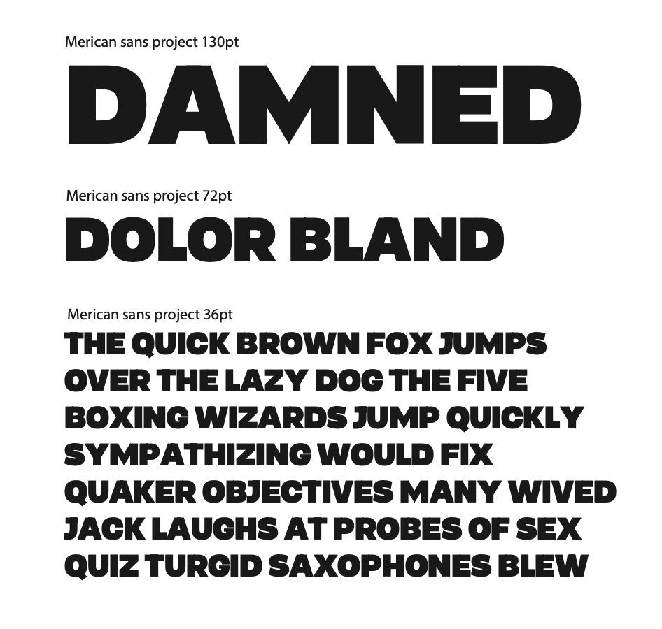 Two new WIP fonts for you to try - by Francis Chouquet