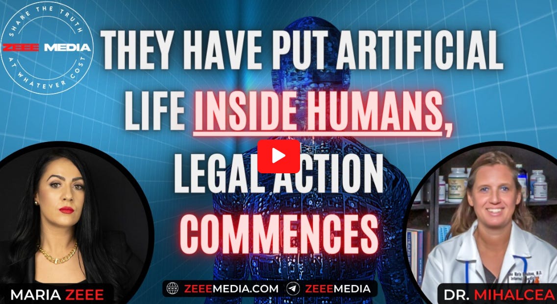 My Interview With Maria Zeee - Dr. Ana Mihalcea – They Have Put ...