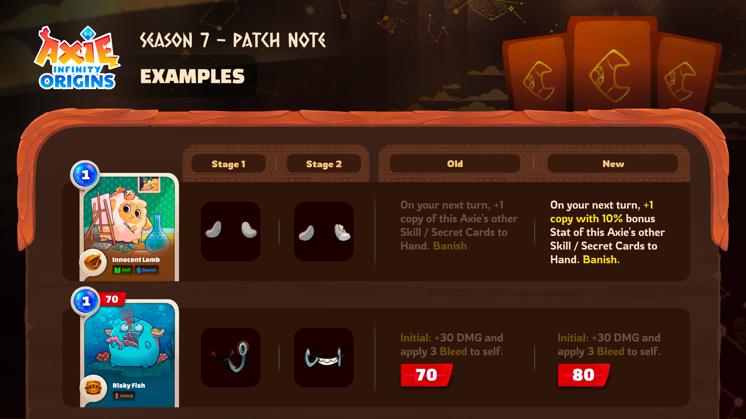 Evolution Utility Coming to Origins - by Axie Infinity