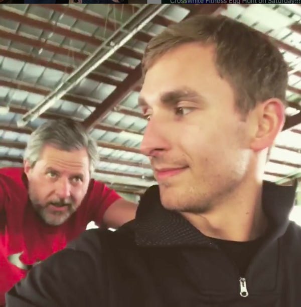 Find Yourself A Man Who Looks At You The Way Jerry Falwell Jr. Looks At ...