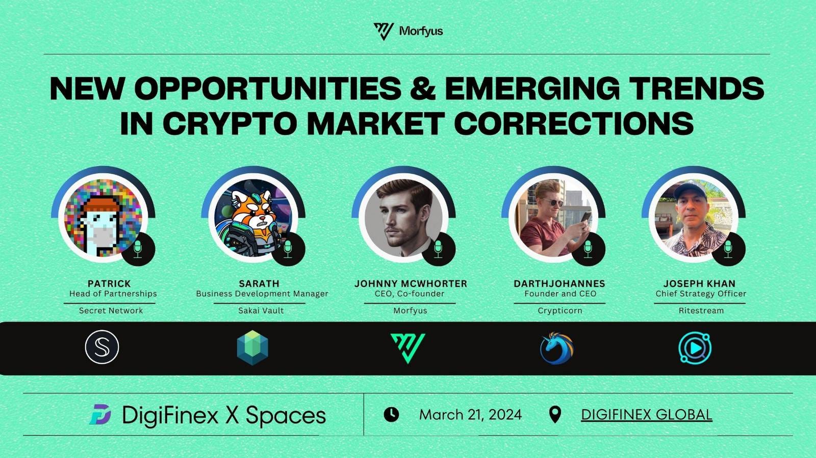 DigiFinex X Spaces: New Opportunities & Emerging Trends in Crypto ...