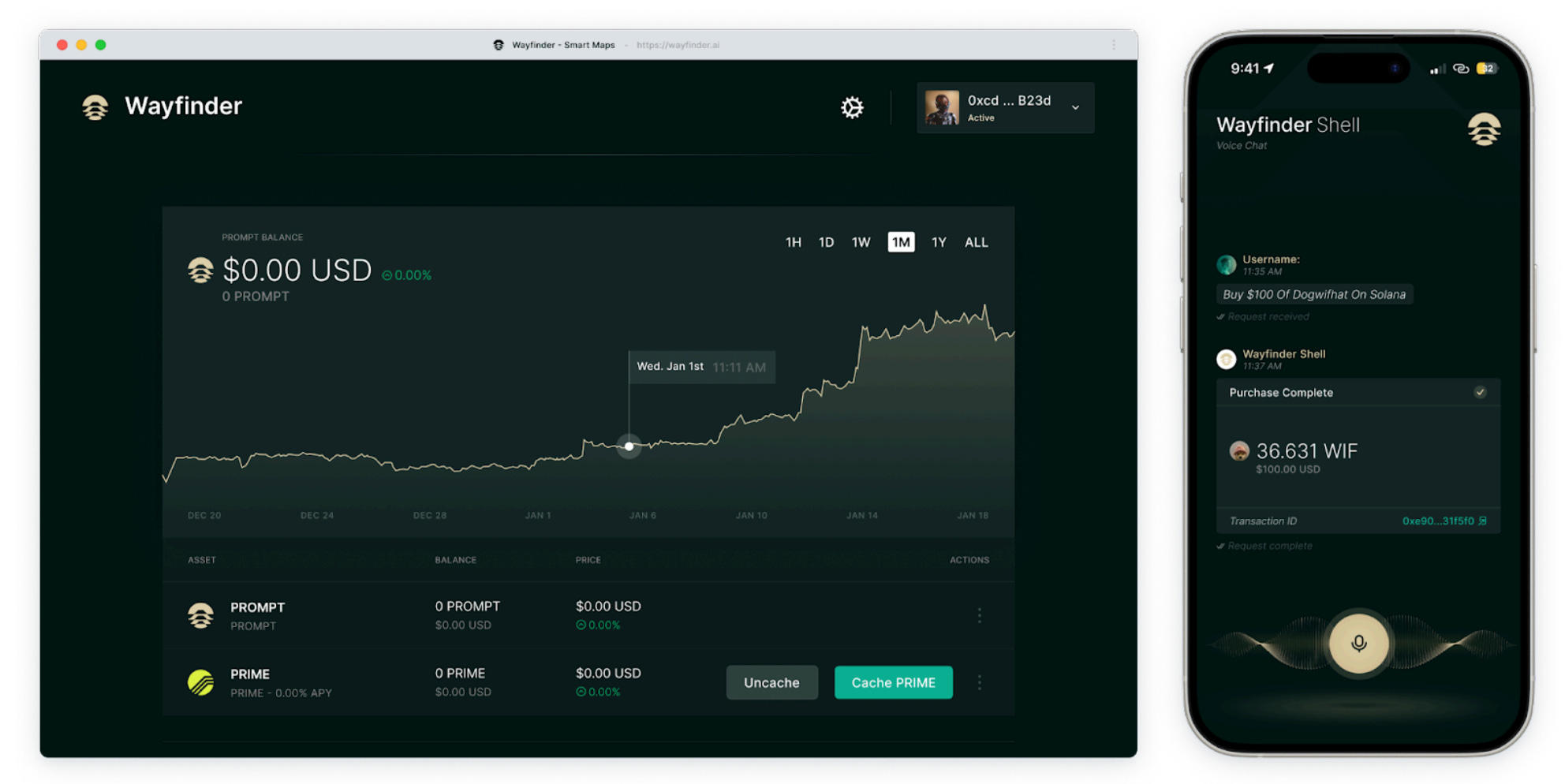 Training AI Agents to Navigate Blockchains with Wayfinder