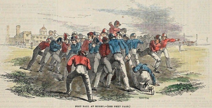 Today’s Tidbit… 1876 IFA Rule #20: Maul-In Participation