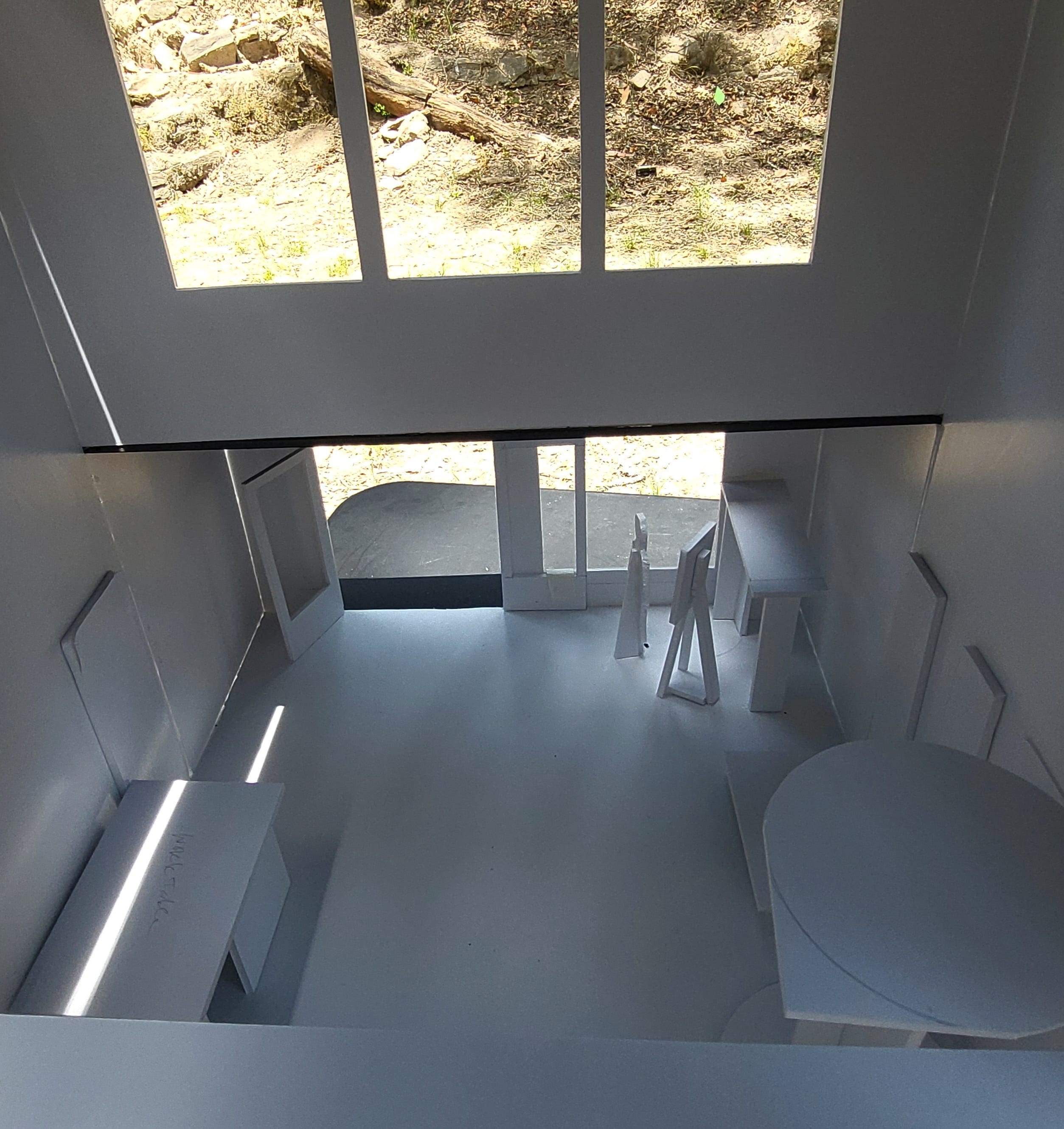 Scale Model of My Studio Design - by Sadie Valeri