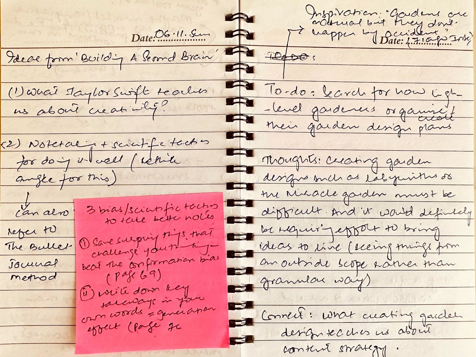 Letter #73: How to create an endless stream of content ideas