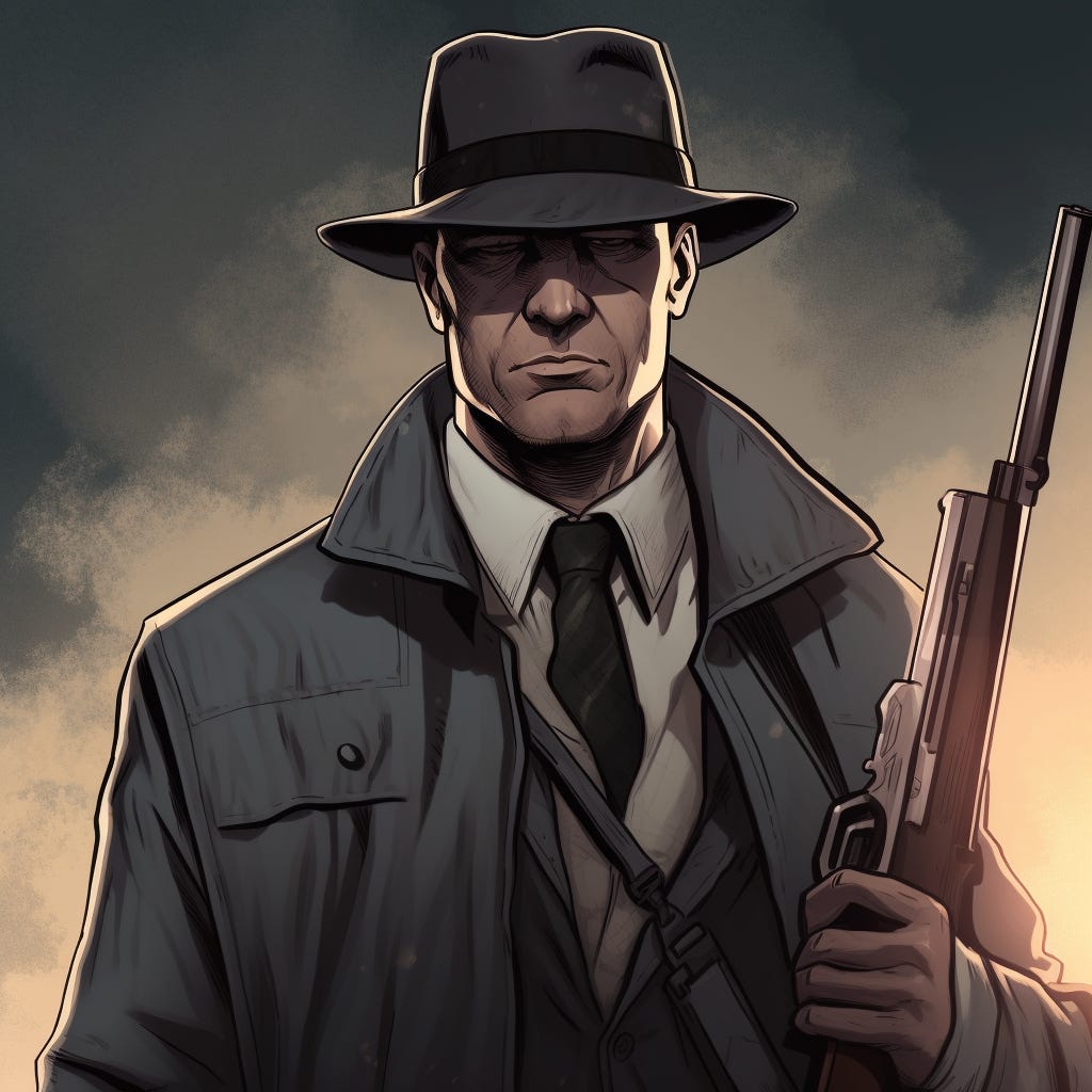 Pinkerton Agent - by Jamie Chambers