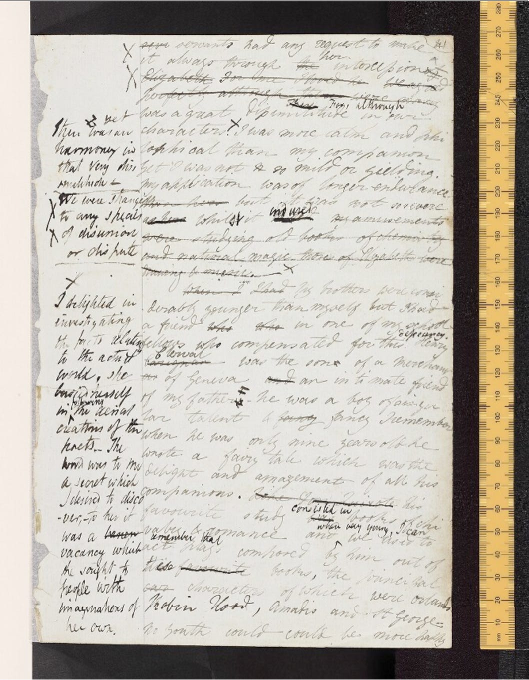 Mary Shelley's Notes for Frankenstein - by Jillian Hess