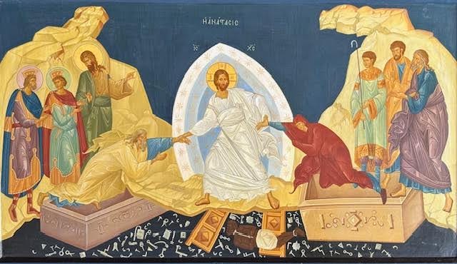 The Paschal "Descent into Hell" - by Solrunn Nes