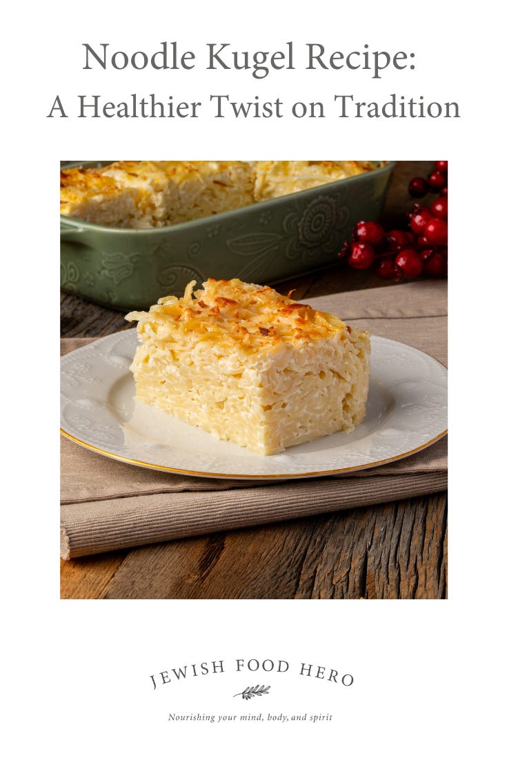 Noodle Kugel Recipe: A Healthier Twist on Tradition