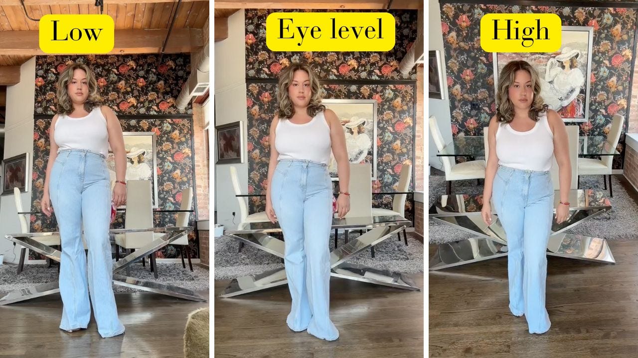 How Camera Angles Change Your Body - by Bonnie RzM