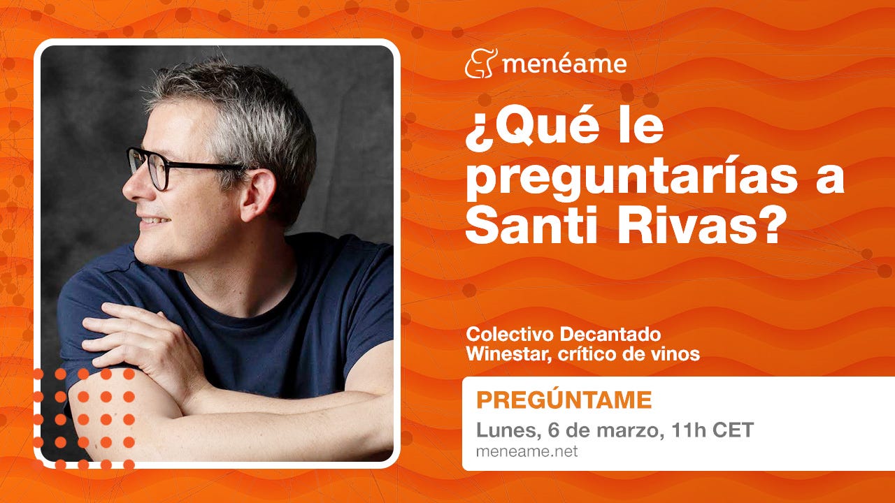 Santiago Rivas, de Colectivo Decantado, wineStar y crítico de vinos