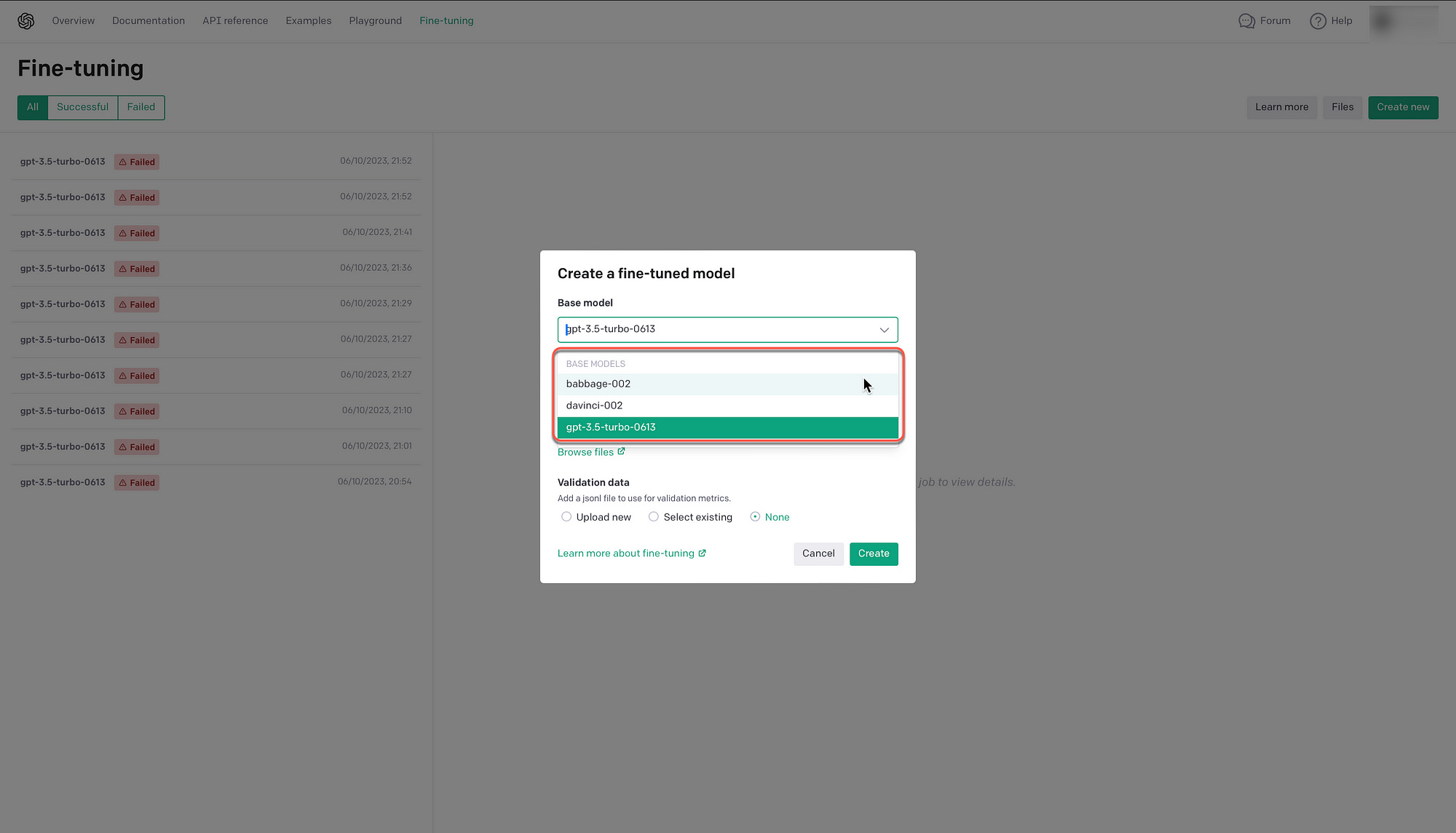 OpenAI Has Expanded Their Fine-Tuning GUI
