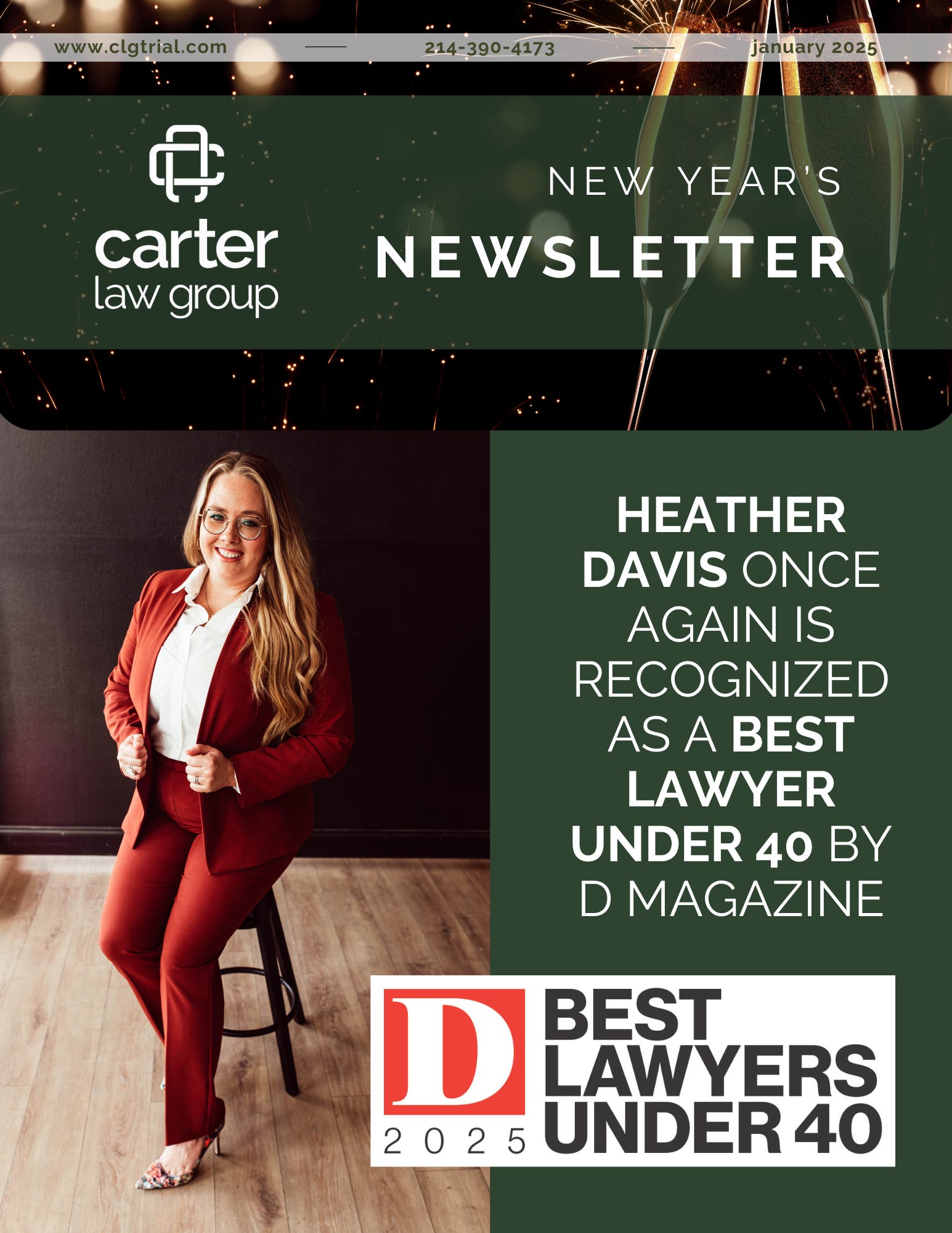 CLG's New Year Newsletter - Carter Law Group’s Substack
