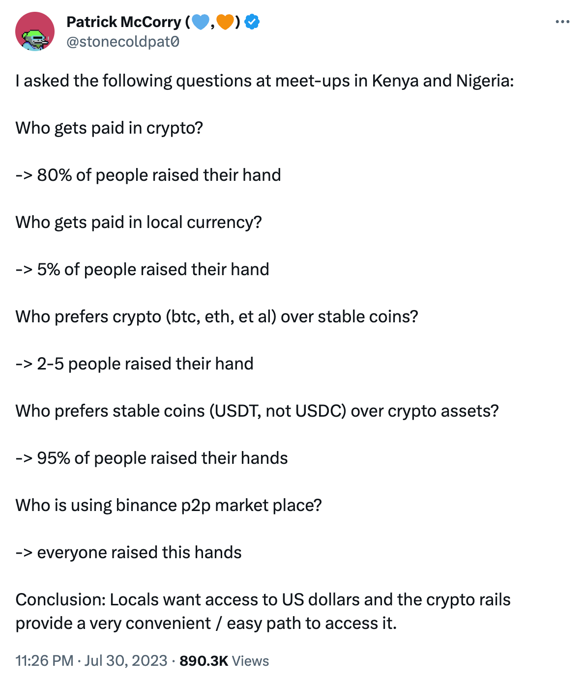 Understanding Crypto in Africa - by Patrick McCorry