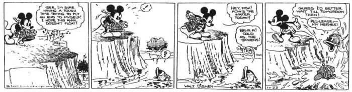 Remember when Mickey Mouse decided to commit suicide?