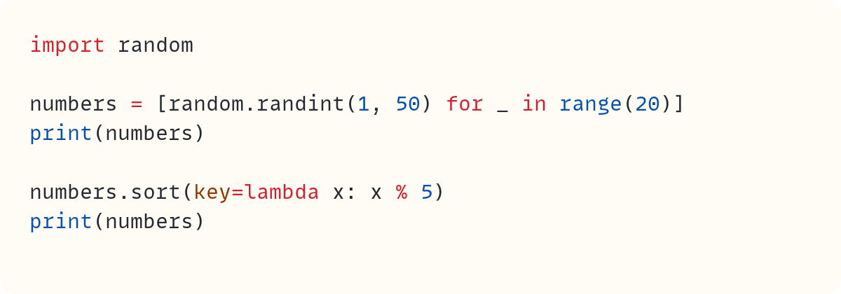 The Key To The key Parameter in Python